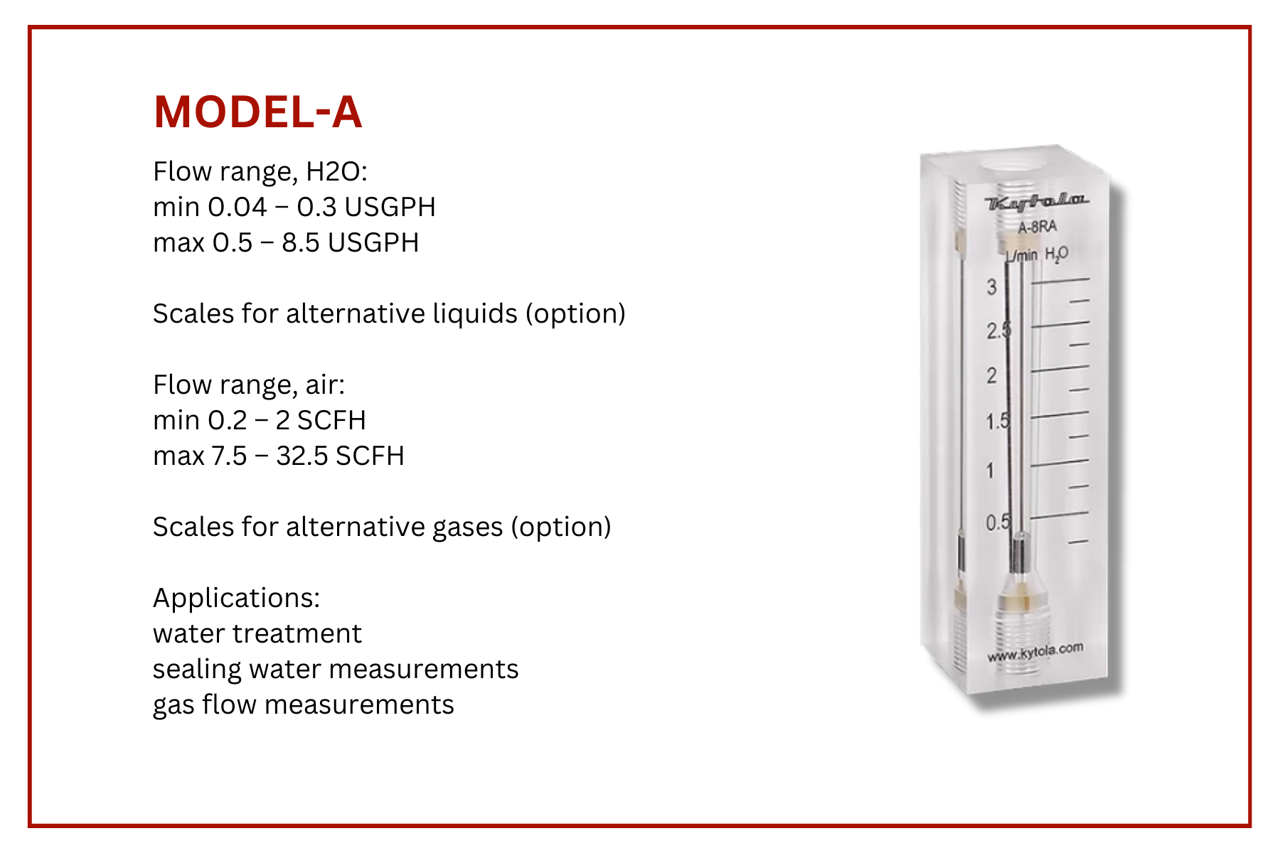 Rotameter - Flowmeters Indonesia